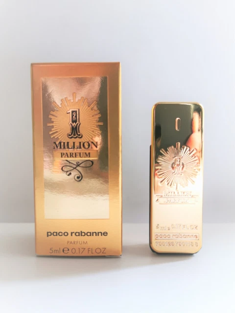 MINIATURE PACO RABANNE One Million Parfum Parfum 5 Ml Pleine EUR 12,00 ...