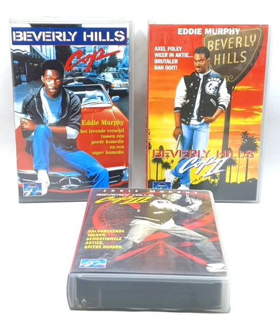Beverly Hills Cop 1 2 3 Vhs Eddie Murphy Judge Reinhold Dutch Import