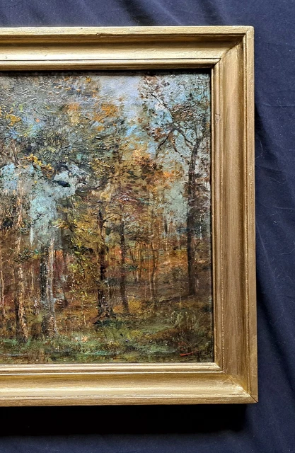 TABLEAU IMPRESSIONNISTE SIGNÉ Emmanuel MEYER - Huile sur toile circa ...
