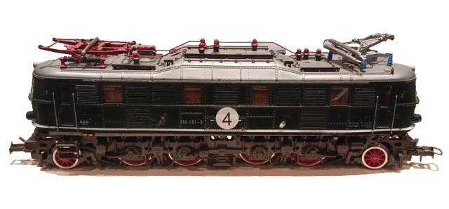 ROCO 4141 C E-Lok BR E 18 050 DB, grün, H0, DC EUR 52,99 - PicClick DE