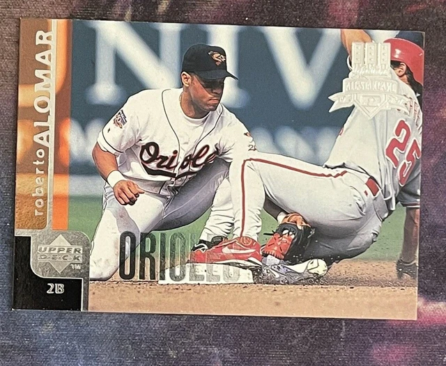 UPPER DECK MLB 1998 Roberto Alomar #313 2B Baltimore Orioles Baseball ...