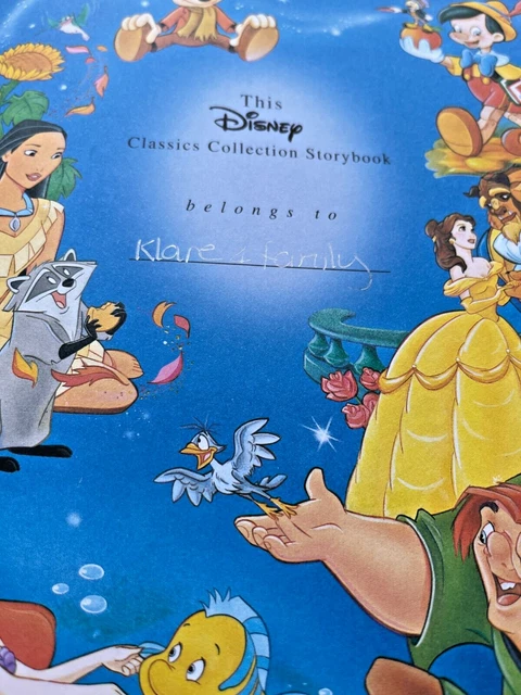 3X VINTAGE DISNEY Return to Never Land Tarzan Hunchback Notre Dame HC ...