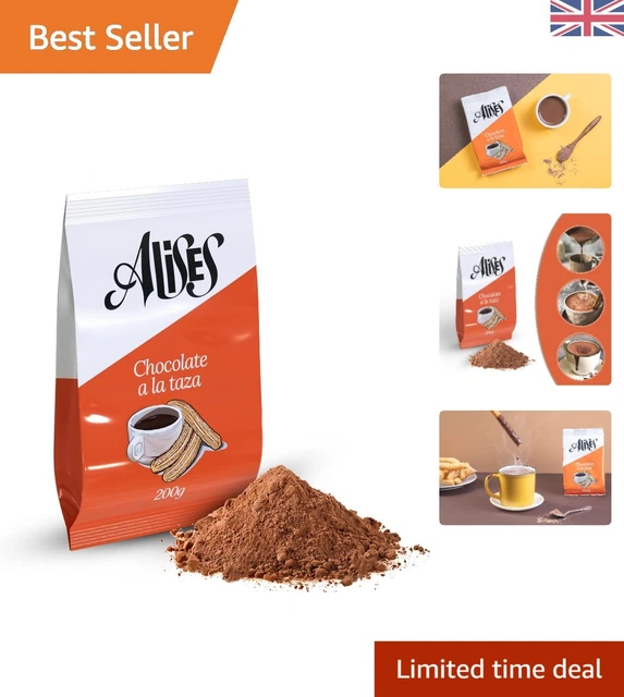 INDULGE IN THICK 200g Dairy-Free Spanish Hot Chocolate - Gluten & Soya ...