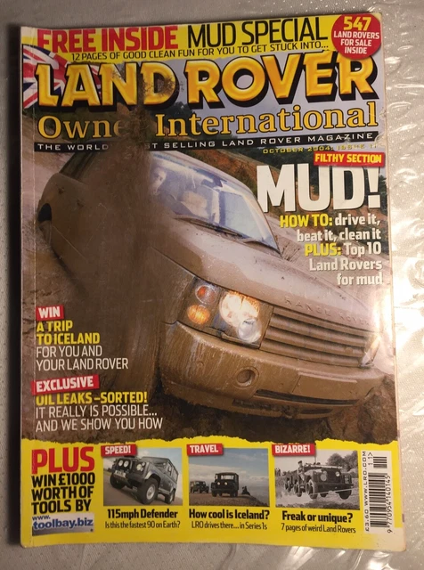 LAND ROVER OWNER International Magazine October 2004 Issue 11 £10.03 ...