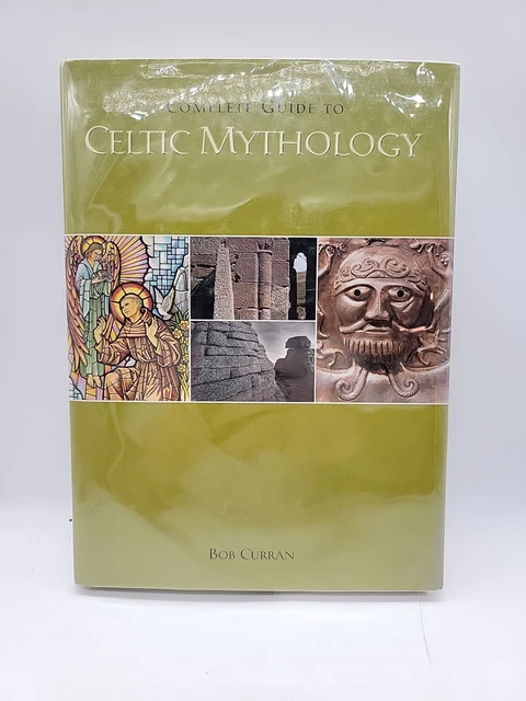 COMPLETE GUIDE TO Celtic Mythology book shows sign of being re glued ...