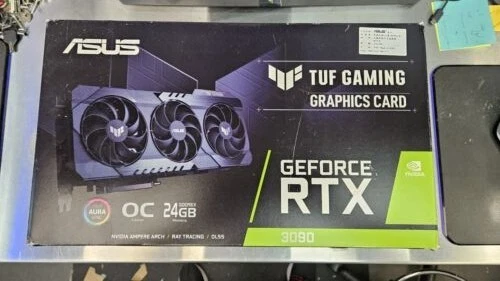 ASUS TUF GAMING Nvidia GeForce RTX 3090 GAMIN Edition 24GB Graphic card ...