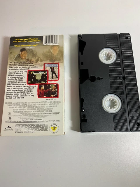 RUSH HOUR VHS Jackie Chan Chris Tucker $2.99 - PicClick CA