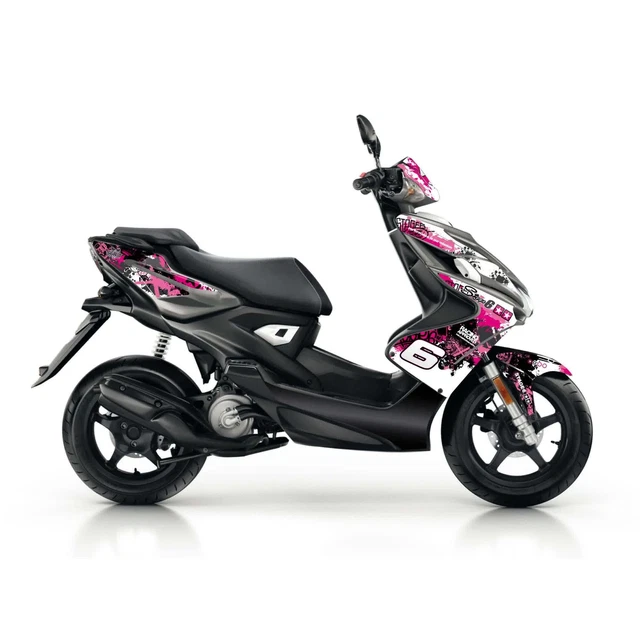 KIT GRAPHIQUES STAGE6 Rose/Noir MBK 50 Nitro 2003-2007 EUR 101,50 - PicClick FR