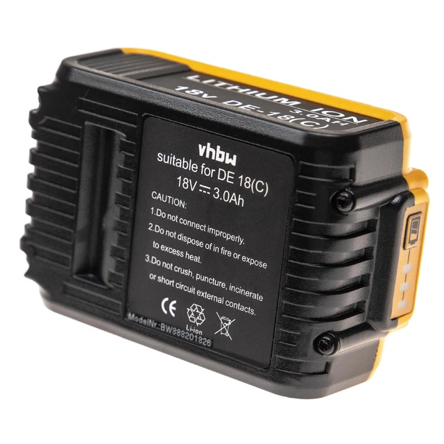 BATTERIE POUR DEWALT DCN650B DCN650N DCN650 DCN21PL DCM563 DCM565N ...