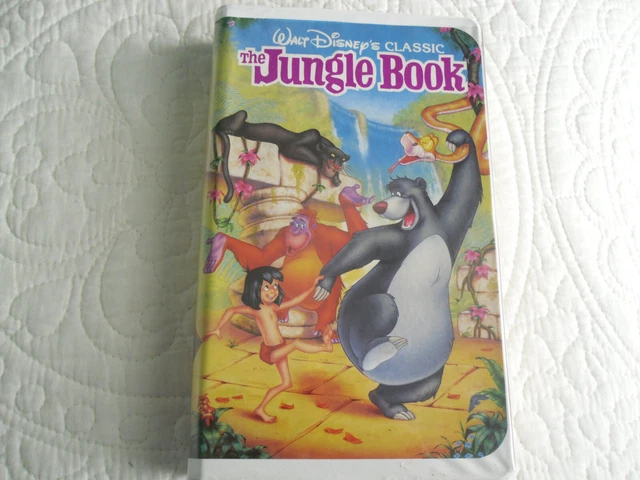 JUNGLE BOOK: DISNEY Animation Classic (Vhs, 1991) £7.60 - PicClick UK