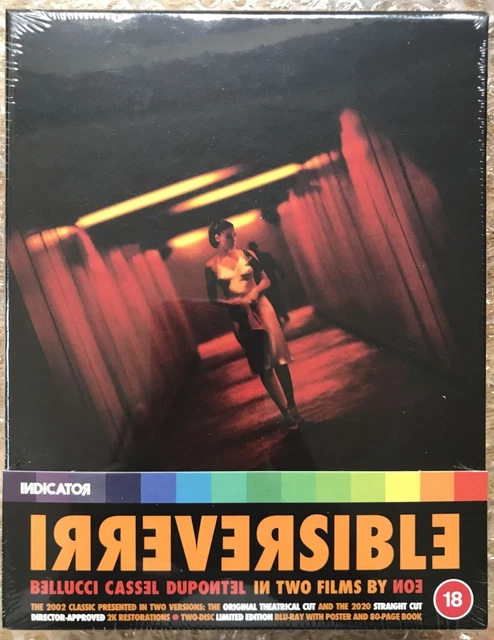 IRREVERSIBLE - MONICA Bellucci - Indicator Ltd Ed Blu Ray #200 new and ...
