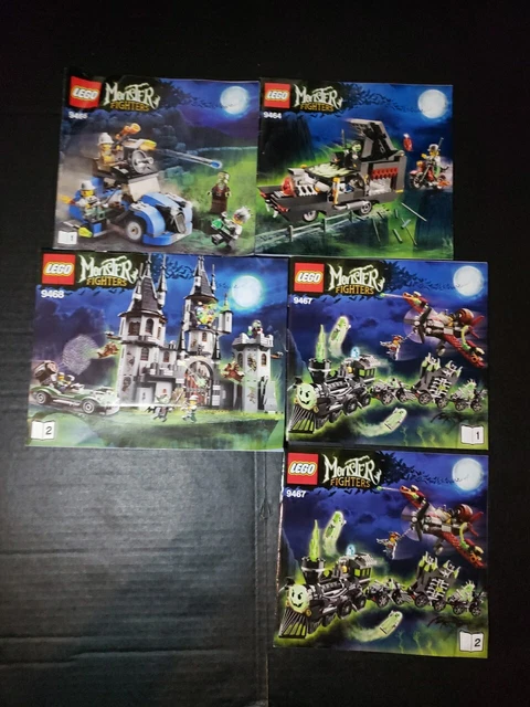 LEGO MONSTER FIGHTERS: The Ghost Train (9467) instructions seulement ...