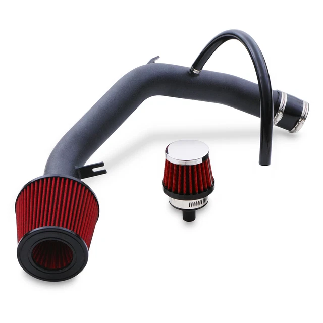 BLACK COLD AIR Intake Filter Induction Kit For Audi Tt Mk1 8N 180 Bhp 1 ...