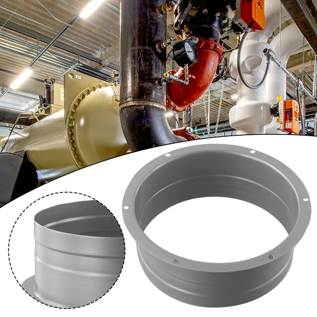 USEFUL CONNECTOR PIPE 1 Pcs Ventilation Air-inlet Duct Galvanized Iron ...