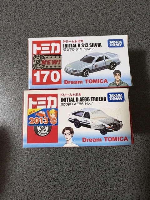 TOMICA INITIAL D S13 Silvia Ae86Trueno EUR 108,65 - PicClick FR