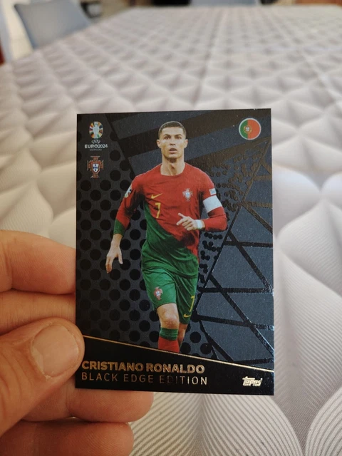 MATCH ATTAX UEFA Euro 2024 Cristiano Ronaldo Black Edge Edition No Be7 EUR 7,00 - PicClick IT