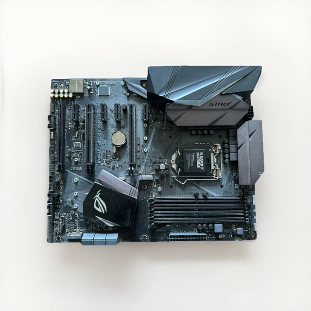 ASUS ROG STRIX Z270F Gaming Motherboard Intel LGA 1151/SOCKET H4 6/7th Gen ONLY £83.00 - PicClick UK