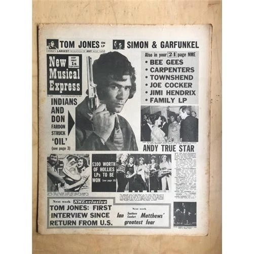DON FARDON NME Magazine November 14 1970 Don Fardon Cover With More ...