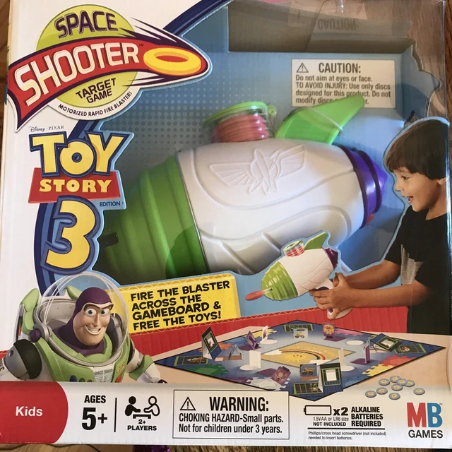 DISNEY PIXAR TOY Story 3 Buzz Lightyear Space Shooter Game Hasbro - New ...