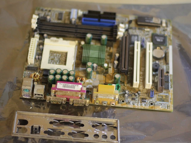 ASUS CUV4X-M SOCKET PGA 370 ATX motherboard AGP PCI SD FDD IDE audio ...