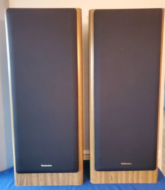 2 TECHNICS A30 3 Way Tower Floor Speakers Model SB-A30 Set Tested and ...