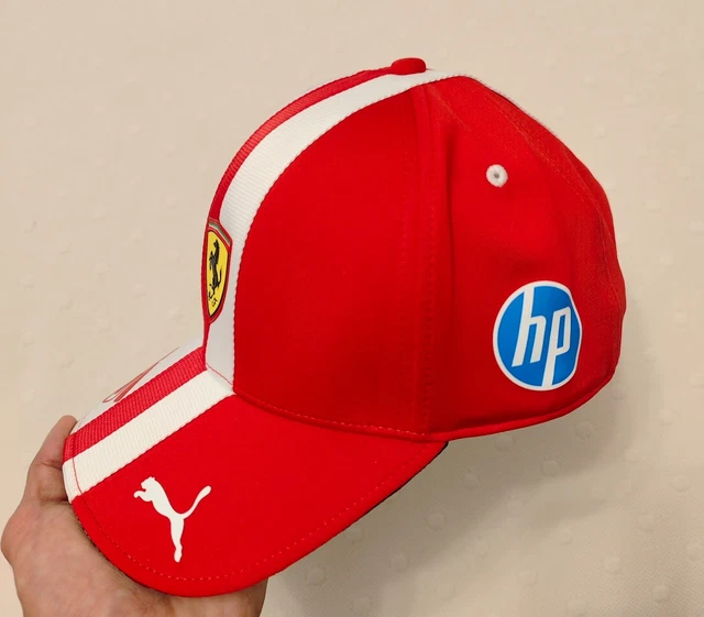 F1 PUMA FERRARI HP Charles Leclerc Monaco Cap DRIVER PRO ATHLETE 2024 ...