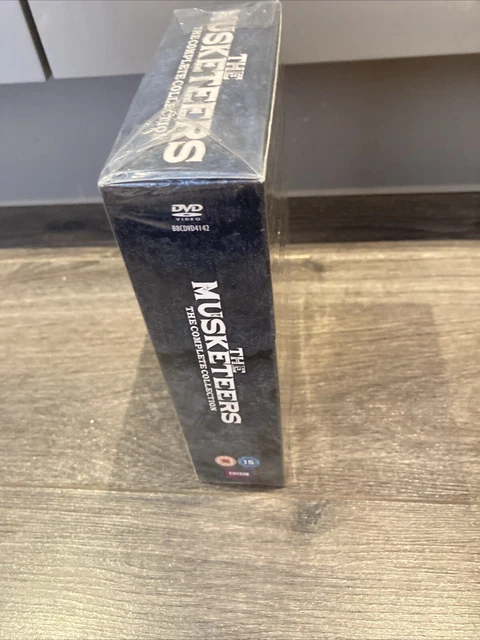 THE MUSKETEERS DVD The complete collection Series 1-3 BBC 1 2 3 Box Set ...