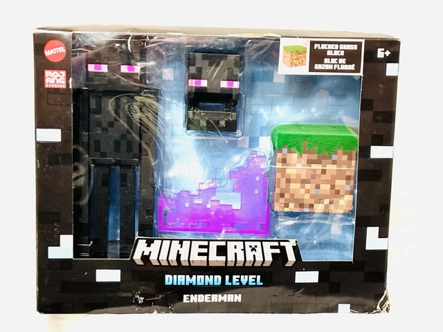 MATTEL MINECRAFT DIAMOND Level Enderman Action Figure NEW $19.50 - PicClick