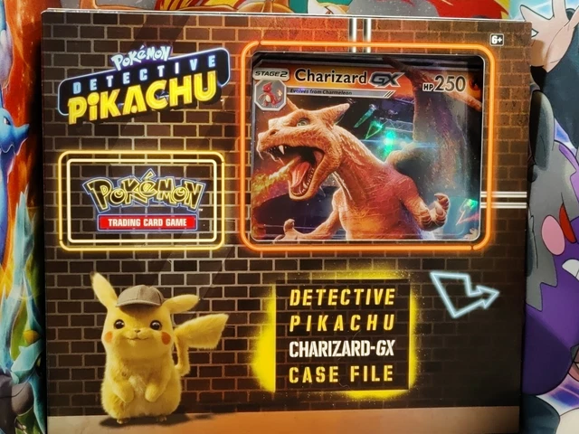 POKEMON CHARIZARD GX Special Case File Box Detective Pikachu - Factory ...