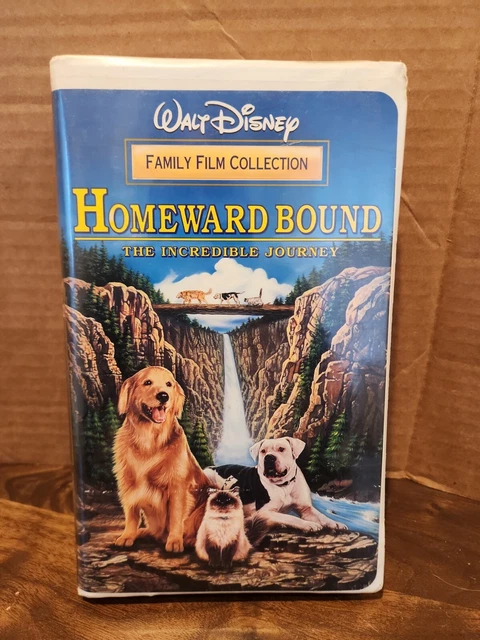 WALT DISNEY FAMILY Film Collection: Homeward Bound- (Vhs) (Clamshell ...