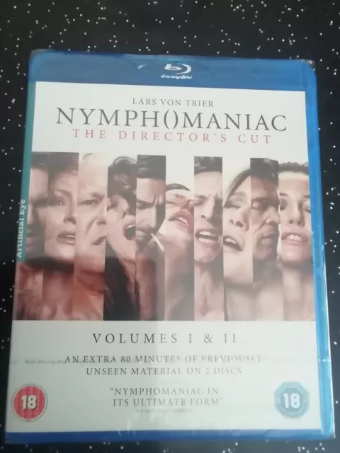 NYMPHOMANIAC DIRECTOR'S CUT Volumes 1 & 2 (Blu-ray, 2015) Brand New ... NYMPHOMANIAC DIRECTOR'S CUT Volumes 1 & 2 (Blu-ray, 2015) Brand New ...