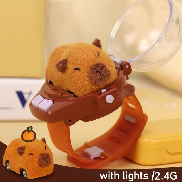 CAPYBARA RABBIT REMOTE Control Car Watch Toys with Light 2.4G Racing ...