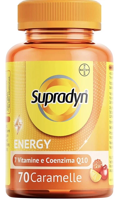 CARAMELLE MULTIVITAMINICO INTEGRATORE vitamine Supradyn Energy caramelle gommose EUR 14,99 ...