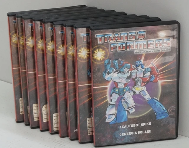 TRANSFORMERS GENERATION ONE G1. (Primi 9 DVD della serie. Episodi 1-18 ...