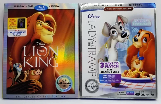 LOT OF 17 Disney DVD & Blu Rays - Bambi Cinderella Peter Pan Monsters ...