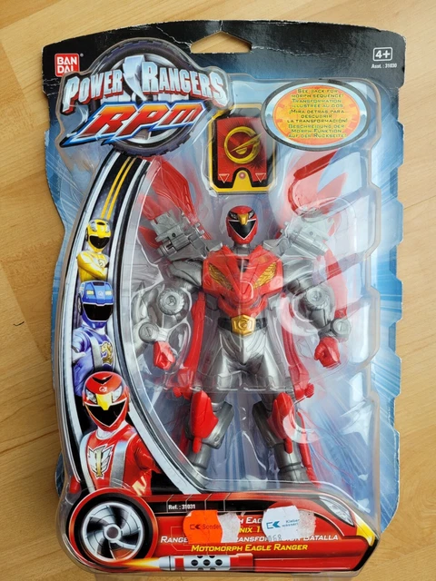 POWER RANGERS RPM Red Ranger Motomorph Eagle Ranger toy £24.99 ...
