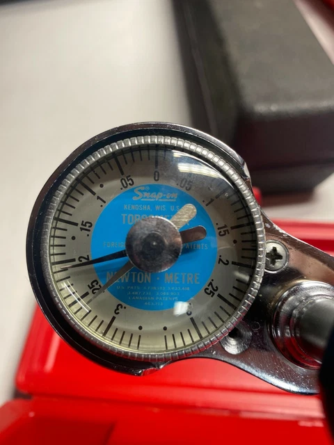 SNAP-ON TORQOMETER TQSI.34FUA Torque Wrench Meters W/ Case 1 EUR 109,90 ...