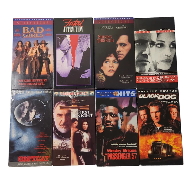 VINTAGE VHS VIDEO Tape Cult Classic Movies Action Suspense Adventure ...