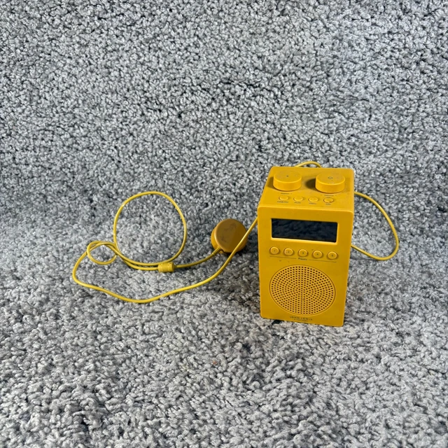 JOHN LEWIS SPECTRUM Solo digital radio DAB + FM Yellow £12.00 - PicClick UK