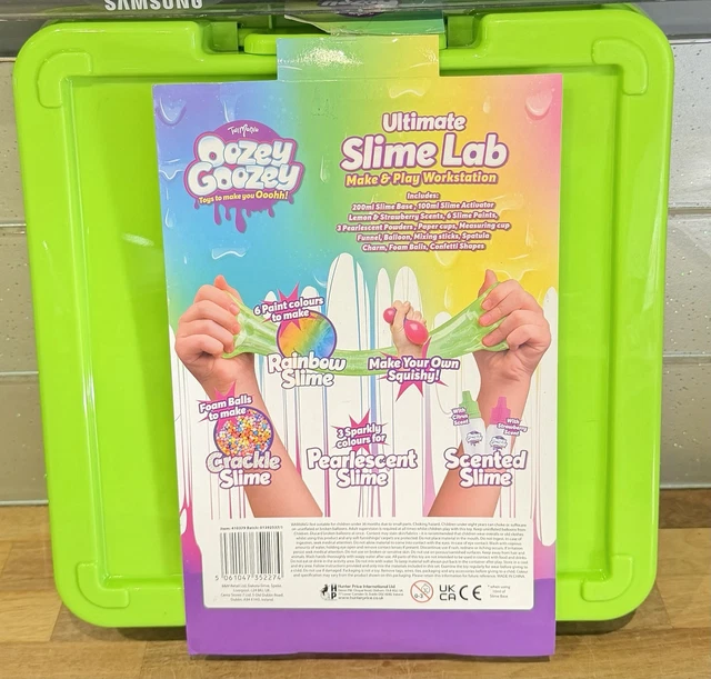 ULTIMATE SLIME LAB Playset Gift Birthday For Kids 34.5 x 28.5 x 8 cm 🔥 ...