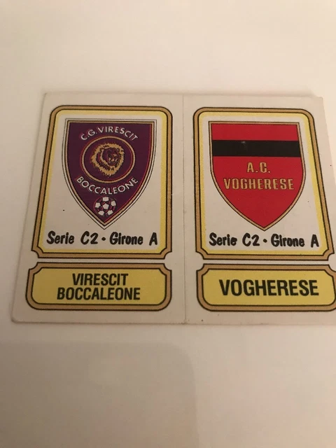 PANINI CALCIATORI 1981/82 -Figurina n.539- VIRESCIT + VOGHERESE ...