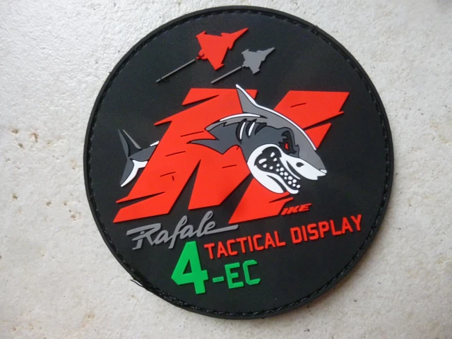 PATCH RAFALE REQUIN Mike 4-EC Tactical Display 2024 PVC Escadron Chasse Armée EUR 39,00 ...