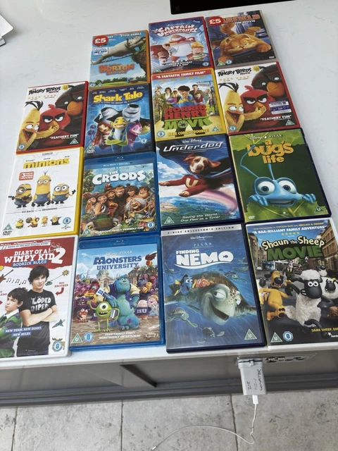 15 U RATED Children’s Films Movies DVD’s Bundle £5.43 - PicClick UK
