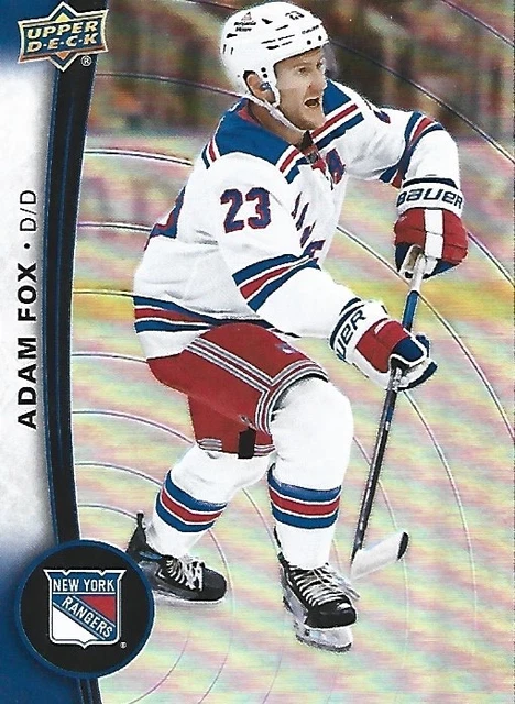TIM HORTONS 2025-2026 Nhl Card -Adam Fox, New York Rangers Base Card £1 ...