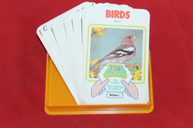 MAZZO DI CARTE collezionabili Dubreq Top Trumps BIRDS completo EUR 12 ...