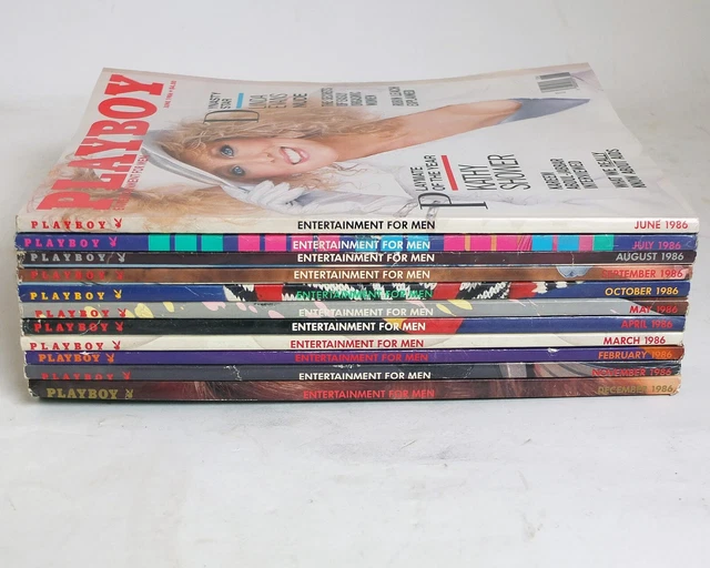 PLAYBOY ENTERTAINMENT FOR Men Magazine Various Months and Years 1980 ...