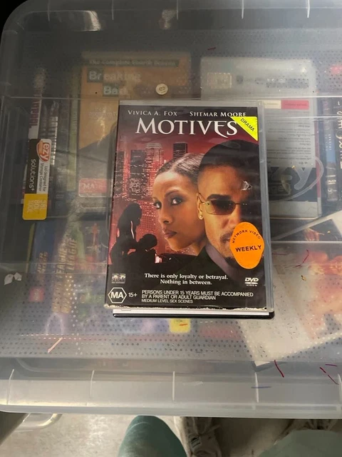 MOTIVES DVD REGION 4 Vivica A Fox , Shemar Moore vgc x rental dvd t460 ...