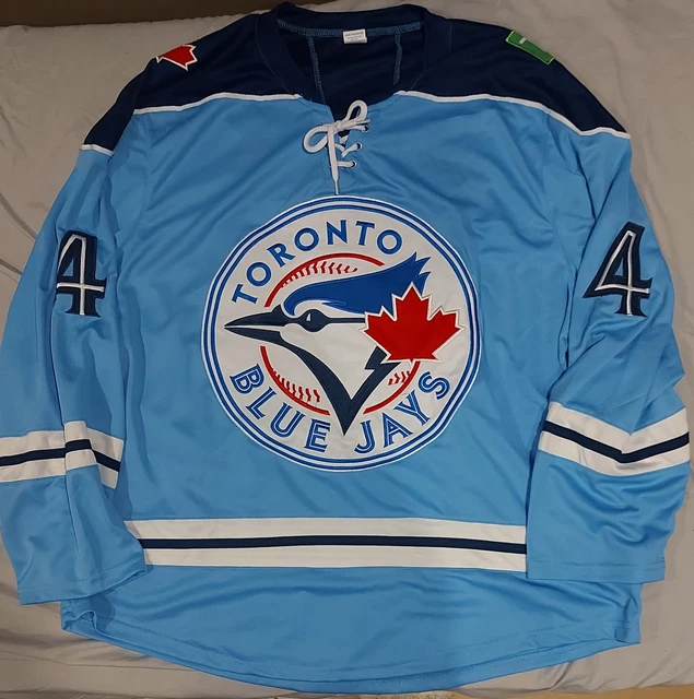 GEORGE SPRINGER TORONTO Blue Jays 2024 SGA Hockey Jersey XL MLB VTG ...