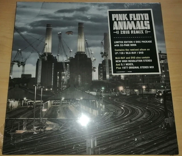 PINK FLOYD : Animals (2018 Remix) Limited Edition Lp/Cd/Dvd/Blu-Ray ...