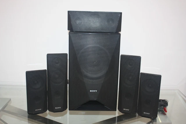 SONY HOME THEATRE Speakers System Set Black SS-WSB128 TSB137 TSB142 ...